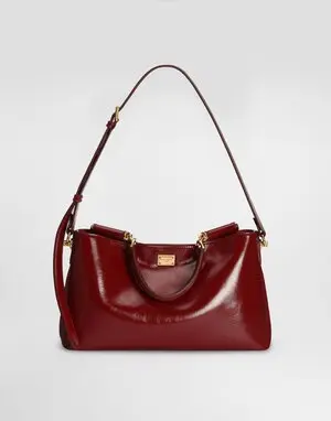 Dolce & Gabbana Vittoria Calfskin Handbag