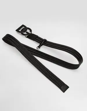 Dolce & Gabbana Woven Calfskin Belt