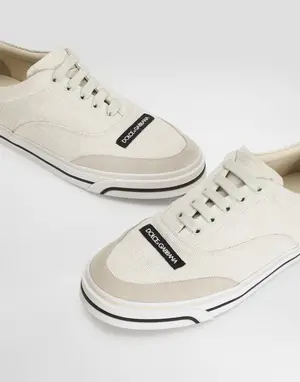 Dolce & Gabbana Dg Sailing Linen Sneakers - Multicolor