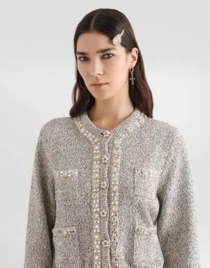 Dolce & Gabbana Cotton And Silk Cardigan
