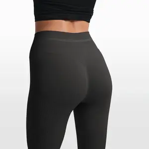 Nike Skims Ribbed Seamless 34" Straight Leggings