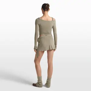Nike Stretch Knit Wrap Skirt