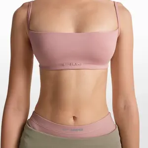 Nike Skims Matte Thin-strap Micro Bra - Pink