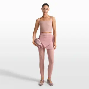Nike Ribbed Seamless Cami Tank Top - Pink