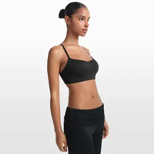 Nike Skims Matte Contour Cami Bra - Black
