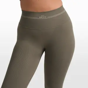 Nike Skims Ribbed Seamless High-waisted 26" Leggings