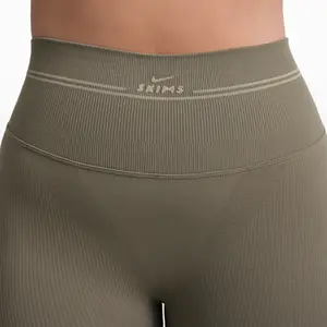Nike Skims Ribbed Seamless High-waisted 26" Leggings