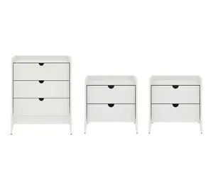 MANHATTAN COMFORT Coney 3-piece Dresser Set - One-color