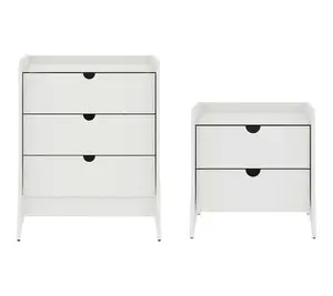 MANHATTAN COMFORT Coney 2-piece Dresser Set - One-color