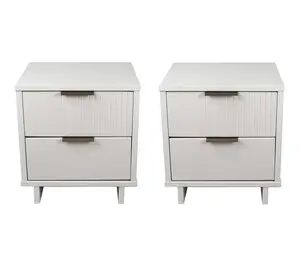 MANHATTAN COMFORT Granville 18' Nightstand -set Of 2 - One-color