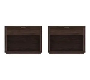MANHATTAN COMFORT Evelyn 32' Nightstand Set Of 2 - One-color