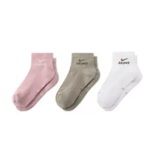 Nike Dri-fit Quarter Socks - Brown