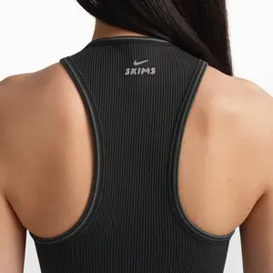 Nike Ribbed Seamless Racerneck Tank Top
