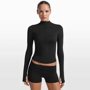 Performance Long Sleeve Tops with Thumbholes