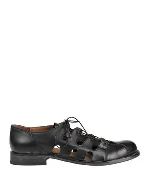 Moma Lace-up Leather Shoes - Black