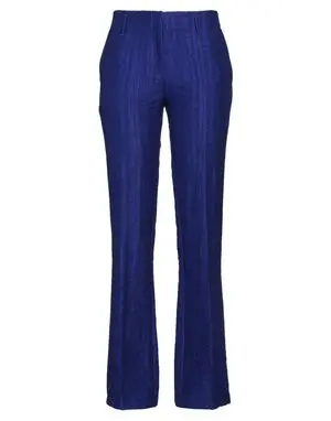 FORTE_FORTE Flared Viscose-blend Pants - Blue