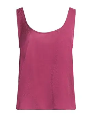 TWINSET Viscose Jacquard Top - Mauve