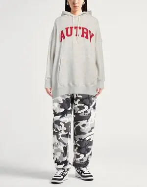 AUTRY Hooded Sweatshirt With Embroidered Logo - Grey