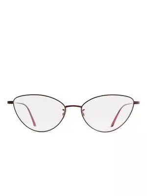 Khaite X Oliver Peoples 1998rx Cat-eye Glasses - Red