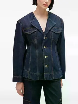 GANNI Buttoned Denim Jacket
