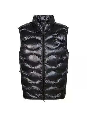 BLAUER. Quilted Zip Gilet