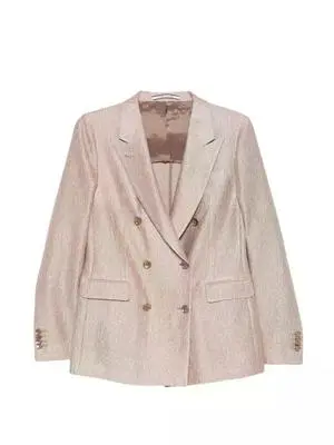 Tagliatore Double-breasted Peak-lapel Blazer