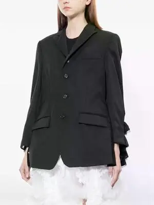 Noir Kei Ninomiya Ruffled Blazer