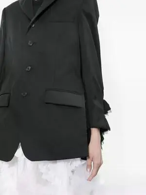Noir Kei Ninomiya Ruffled Blazer