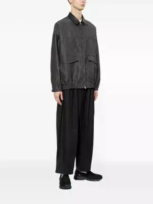 Comme Des Garçons Cotton Wide-leg Trousers