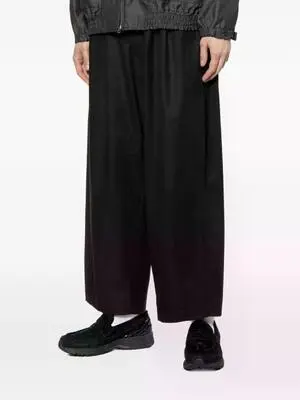 Comme Des Garçons Cotton Wide-leg Trousers