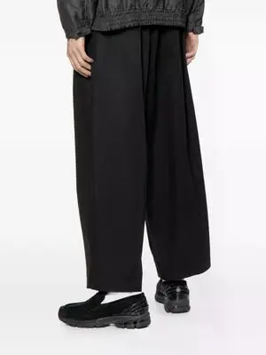 Comme Des Garçons Cotton Wide-leg Trousers
