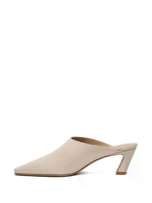 STUART WEITZMAN Stasso Square-toe Mules