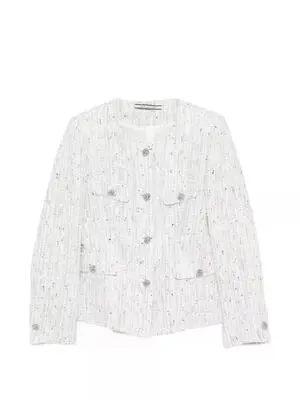 Tagliatore Button-up Tweed Jacket