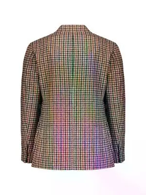 Fedeli Single-breasted Houndstooth Blazer