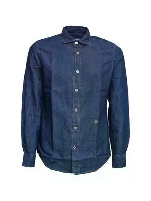 Jacob Cohen Chambray Button Closure Shirt