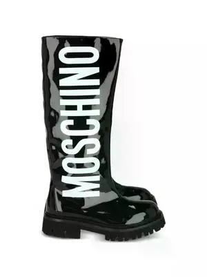 Moschino Logo-lettering Rain Boots
