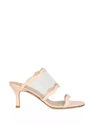 Red Valentino Scalloped Sandals
