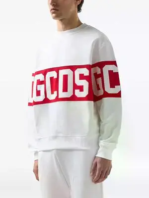 Gcds Logo-band Crewneck Sweatshirt
