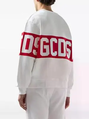 Gcds Logo-band Crewneck Sweatshirt