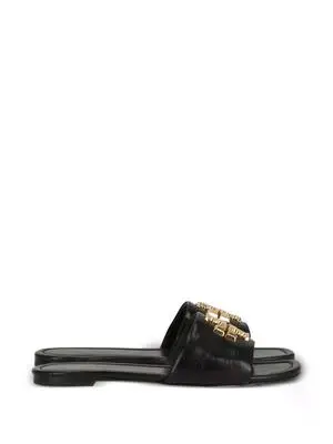 Tory Burch Eleanor T-logo Flat Sandals