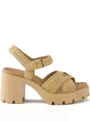 Prada Crochet Sandals