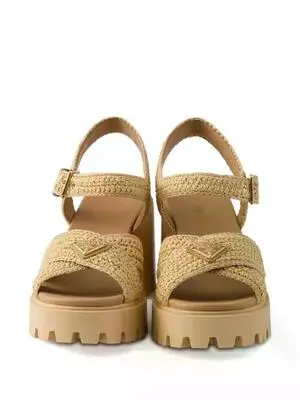 Prada Crochet Sandals