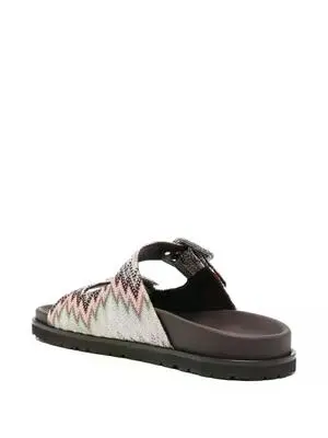 Missoni Clear Snake Sandals