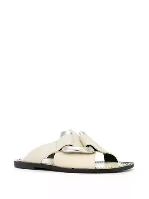Proenza Schouler Square-toe Slide Sandals