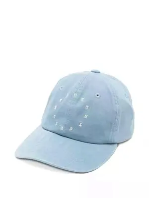 ÉTUDES STUDIO Embroidered Logo Baseball Cap - Blue