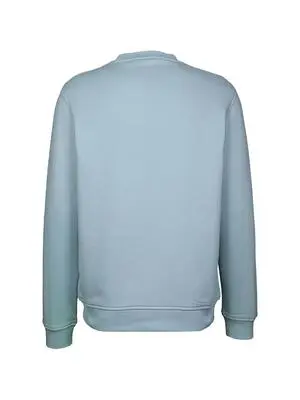 Karl Lagerfeld Logo-print Crew-neck Sweater - Blue