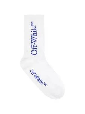 Off-White Bookish Calf Socks
