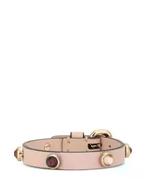 Red Valentino Buckle Embellished Bracelet - Gold