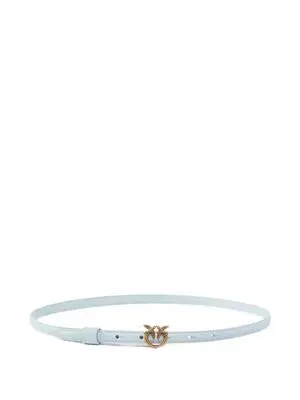 Pinko Love Birds Buckled Belt Blue