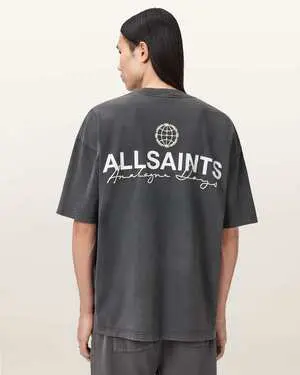 ALLSAINTS Emblem Short Sleeve Cotton T-shirt